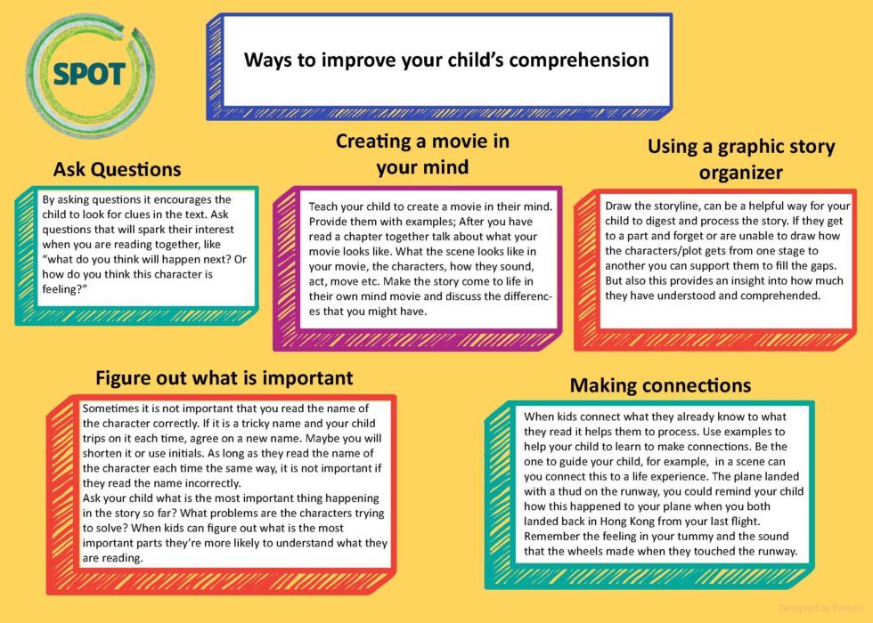 Ways to improve child comprehension