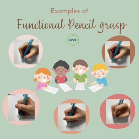 What is a functional pencil grasp? - SPOT Children's Therapy Centre