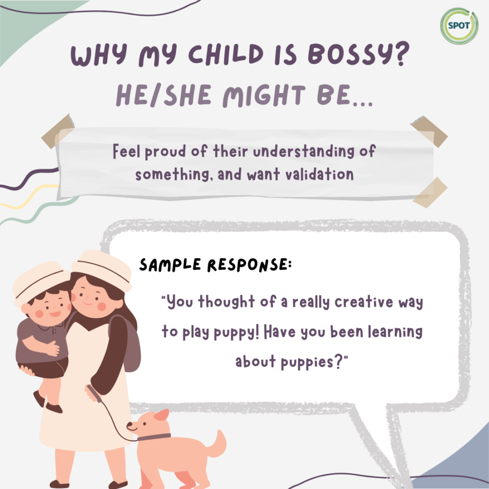 Why is my child showing bossy behaviour? - SPOT Children's Therapy Centre