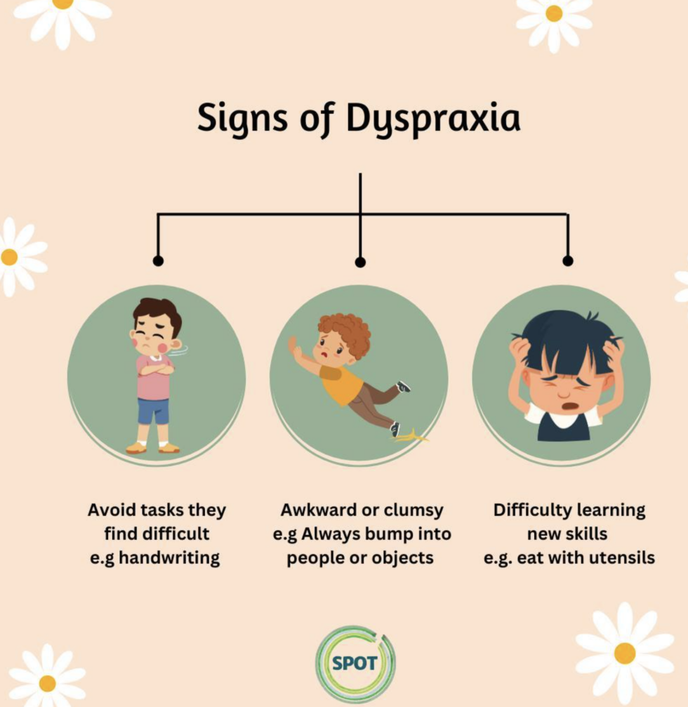 Signs of Dyspraxia - SPOT Children's Therapy Centre
